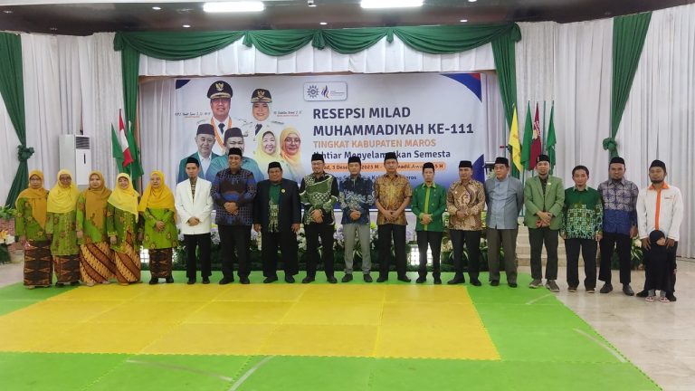 Resepsi Milad Muhammadiyah ke-111 di Kabupaten Maros: Sukses dan Meriah